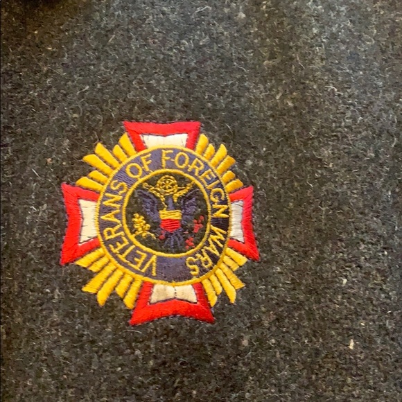 Vintage | Jackets & Coats | Vintage Vfw Veterans Of Foreign Wars Wool ...